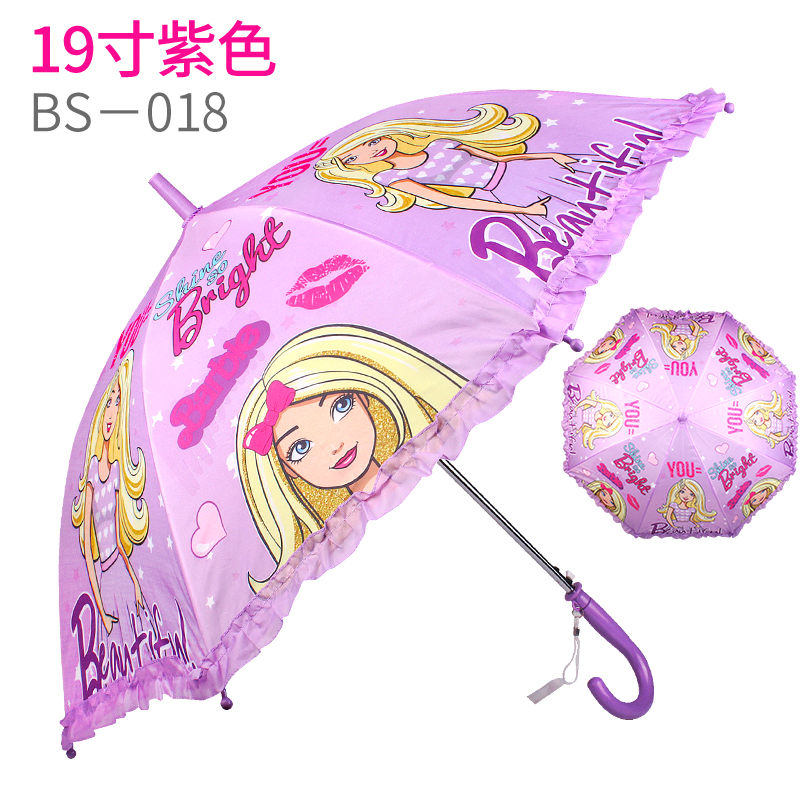 Купить зонтик детский Детский зонтик для девочек Барби мультфильм детей ...