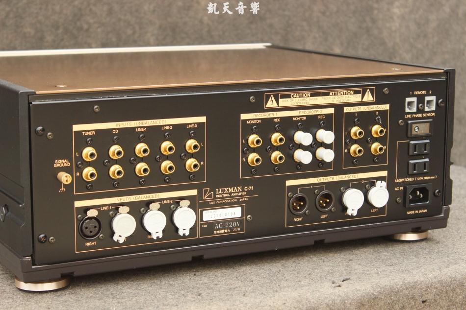 力士LUXMAN C-7f纪念版前级_功放系列_凯天音响