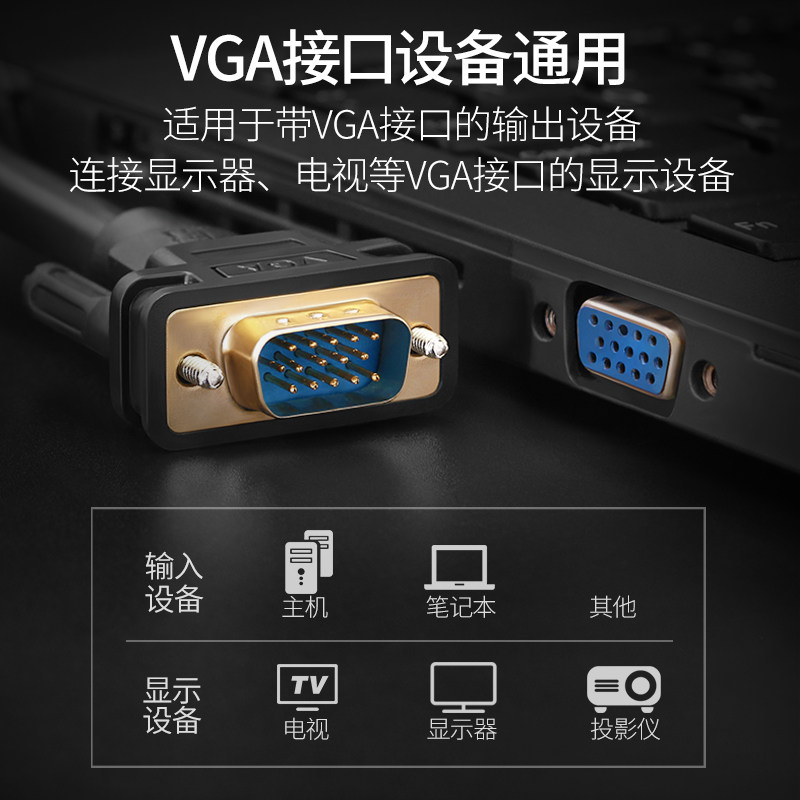 VGA Cable Notebook Проектор проектор передачи данных расширения линии ...