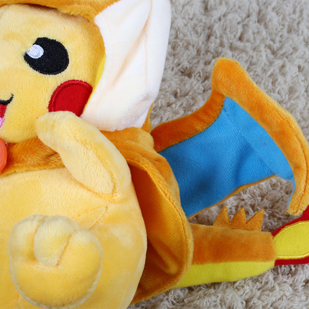 Купить Pokemon Pikachu W Charizard Hat Plush Toy Animal Doll Access в ...