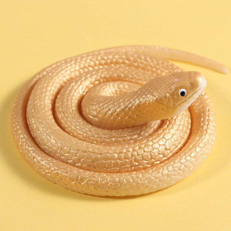 Simulated rubber snake 73cm prank, scary and funny children’s creative ...
