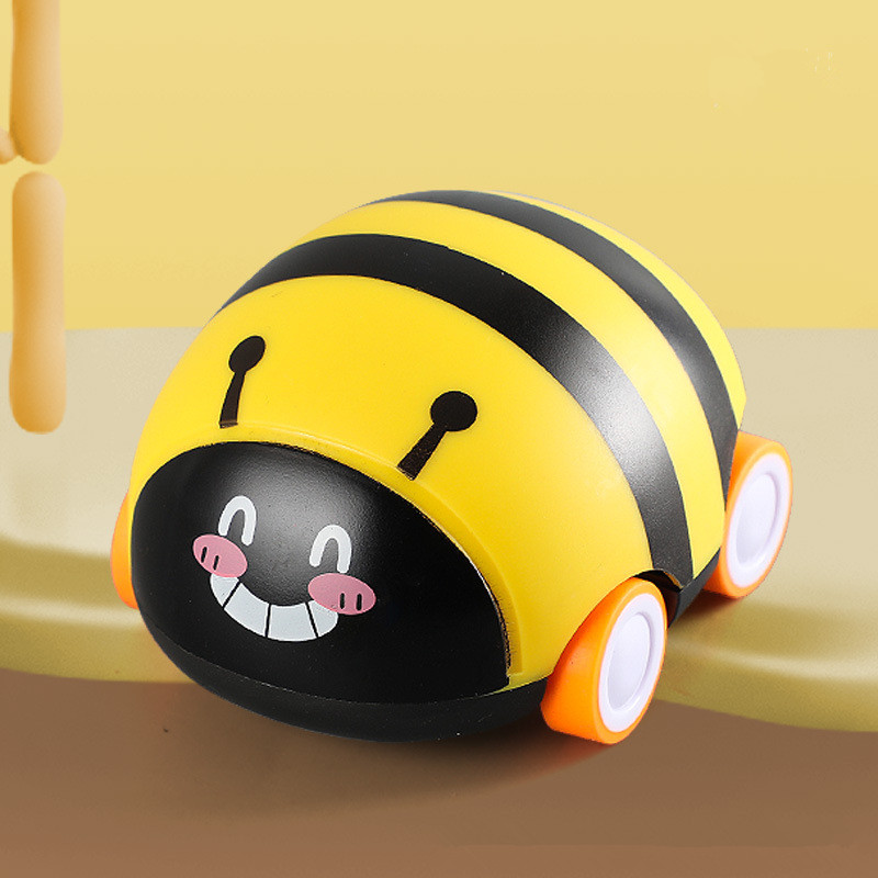 Two-way car that can move forward and reverse, fall-resistant inertia ...