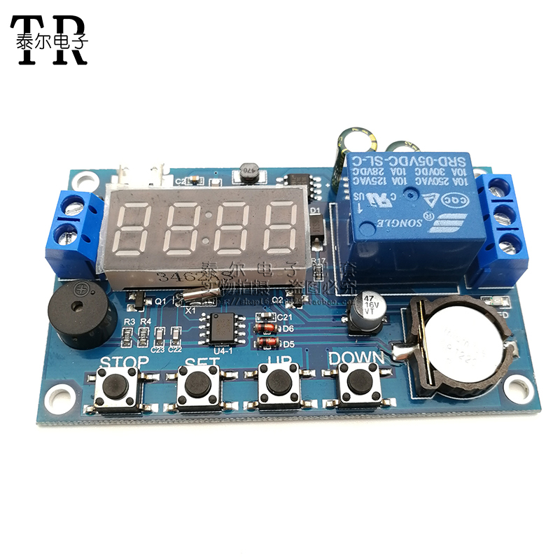 Купить Реле Таймер переключатель модуль 5v12v 220В реле реального ...