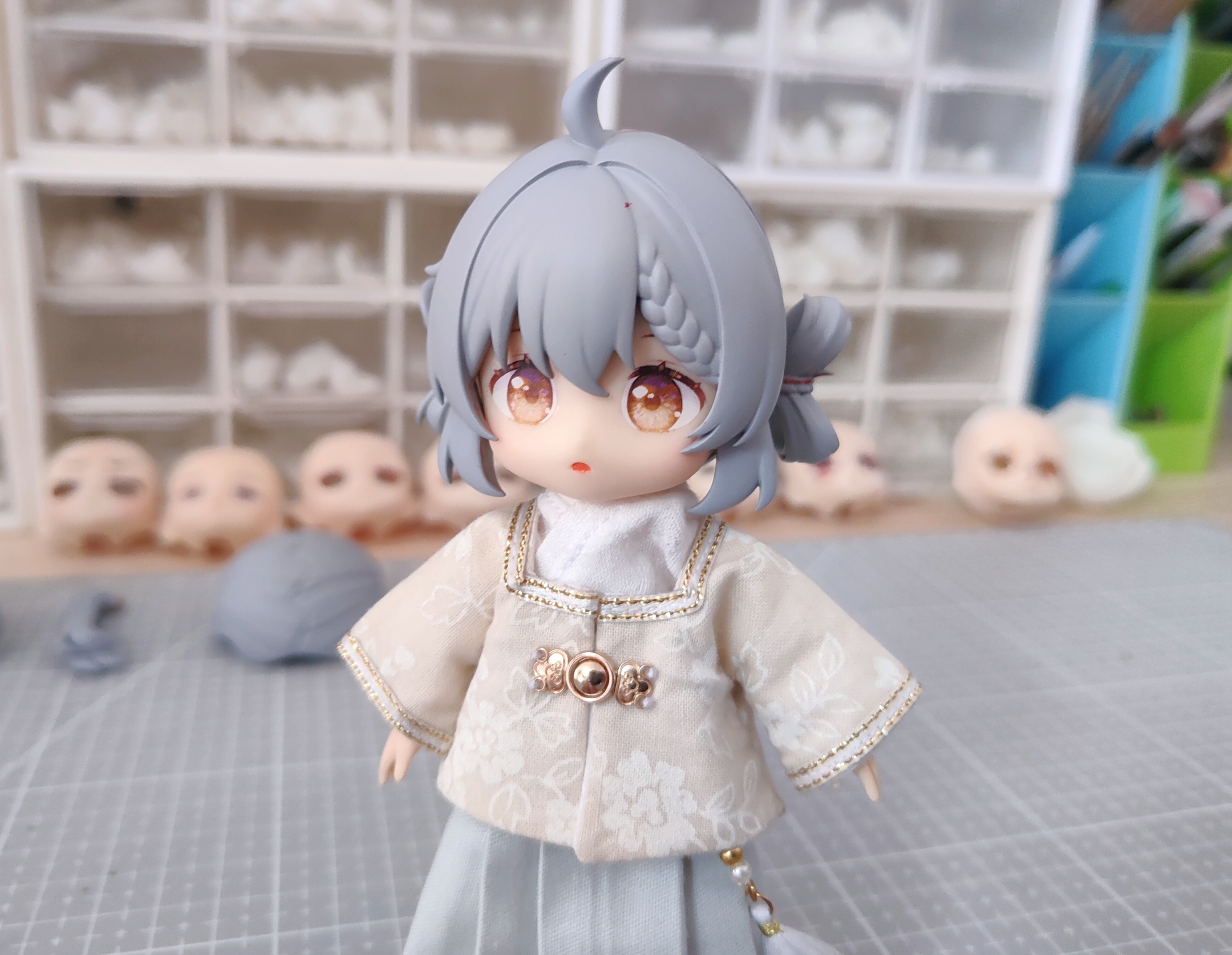 【掉落】GSC粘土人 OB11头发建模头壳 oc 国风编发 | BuyEChina is your China (Taobao, Tmall, JD, 1688) retail consultant