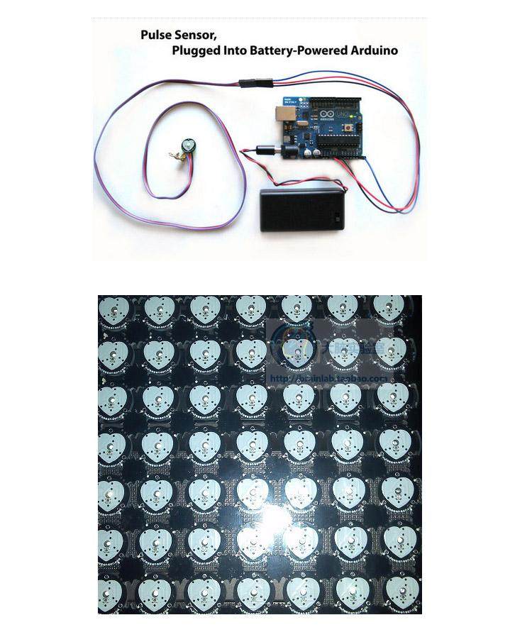 pulsesensor 脉搏 心率 生物模拟传感器感应器-阿里巴巴