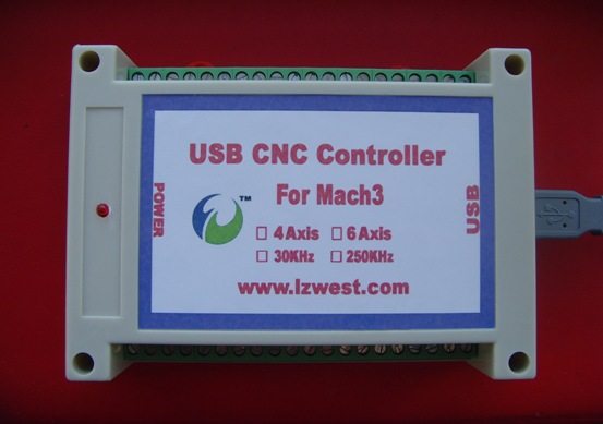 4轴 Mach3 USB CNC 数控 雕刻机 运动控制 机器人 视觉 二次开发-维斯特智能科技