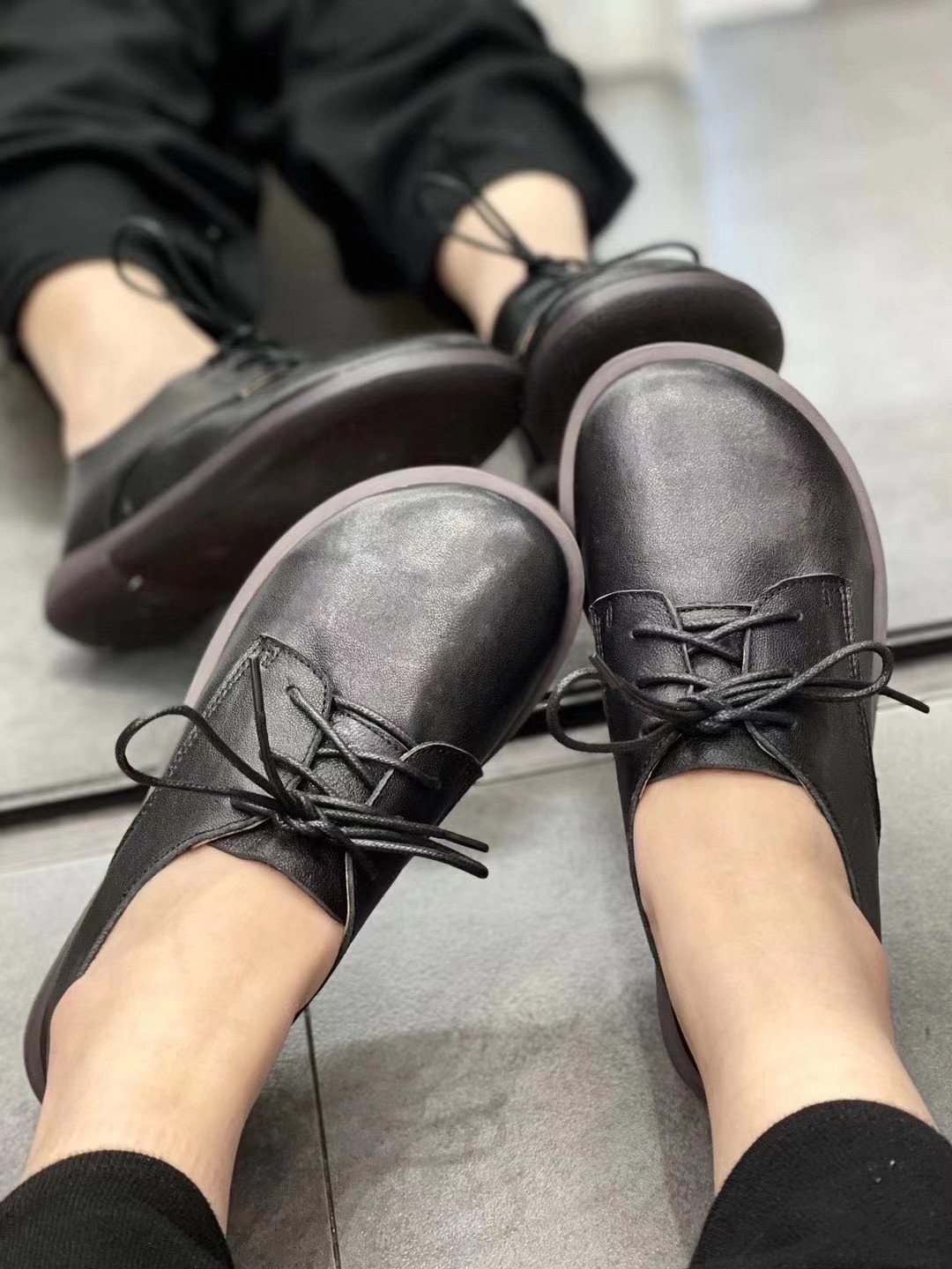 TOMBOR Original Vintage Simple Casual Soft-soled 2020 Winter Fleece ...