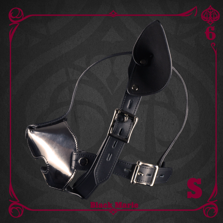 BlackMarie BDSM Genuine Leather Dog Mask K9 High End Stomach Tune Cosplay Mask - BulkChinese.com ...