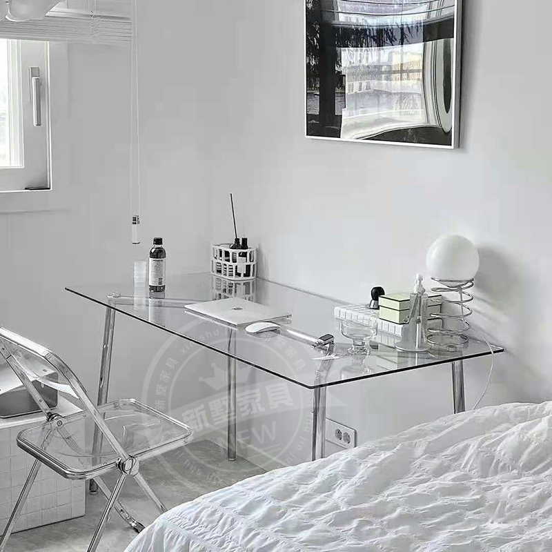 Купить Нордический гостиная стекло длинный письменный стол домой ...